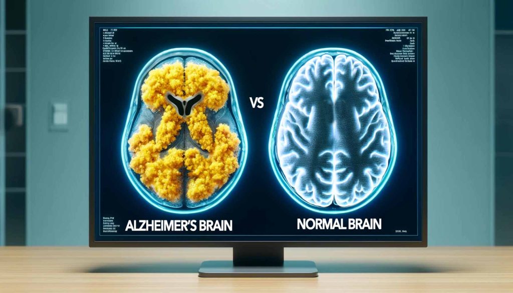 Brain with Alzheimer’s vs Normal Brain